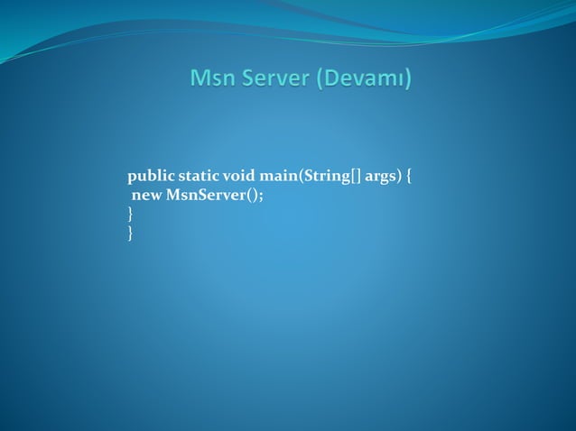 Emrah KAHRAMAN - Java RMI | PPTX