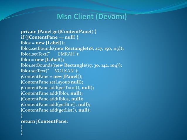Emrah KAHRAMAN - Java RMI | PPTX