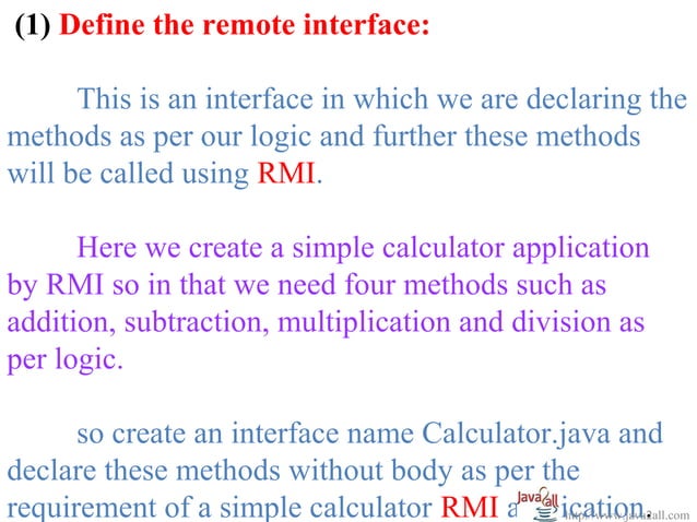 Java Rmi Example Program With Code