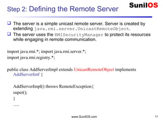 Java RMI | PPT