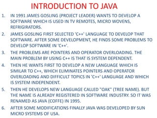 Java By Sai NagaVenkata BuchiBabu Manepalli | PPT