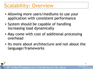Java scalability considerations yogesh deshpande | PPT