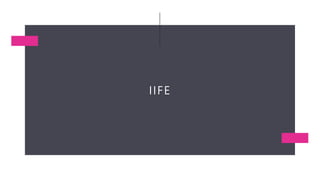 호이스팅, 클로저, IIFE | PPT