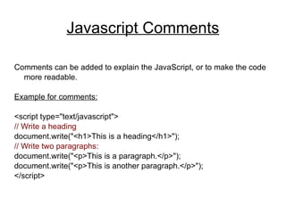 Javascript | PPT