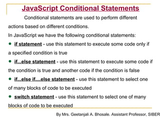 Javascript by geetanjali | PPT