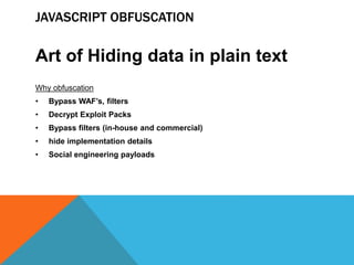 Javascript Testing | PPTX