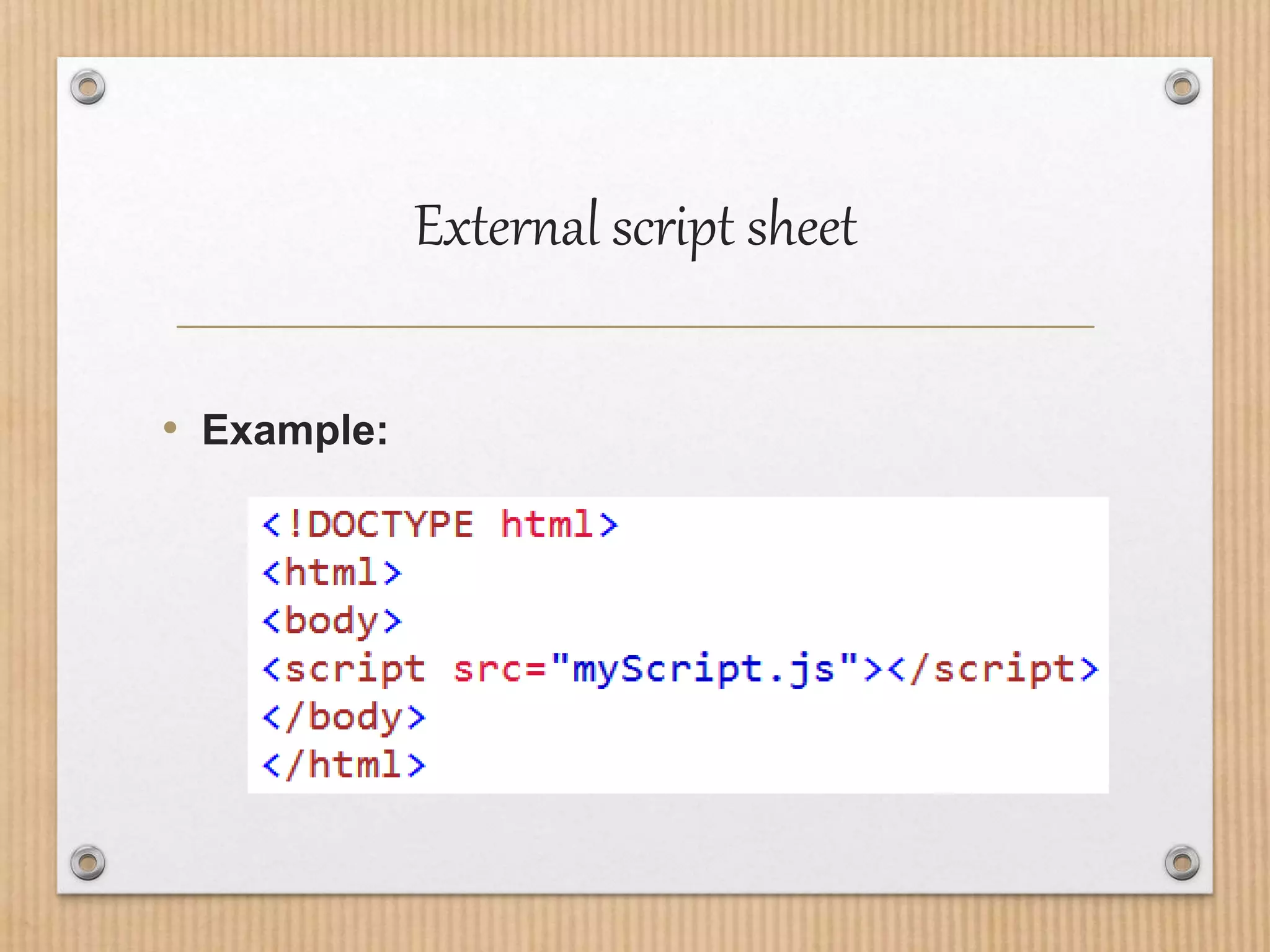 JavaScript Comprehensive Overview | PPSX | Web Development | Internet
