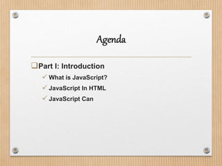JavaScript Comprehensive Overview | PPSX | Web Development | Internet