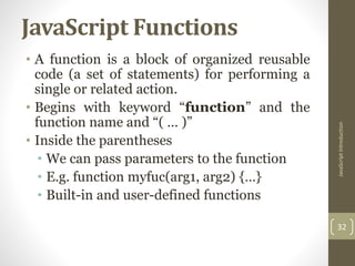 Java script | PPTX