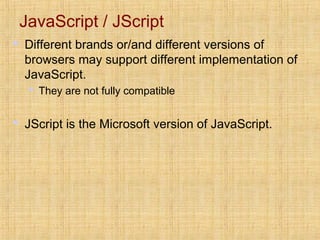 Javascript | PPT