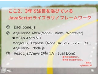 Javascriptの歴史 | PPTX