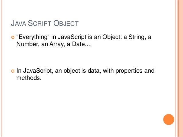 Java script