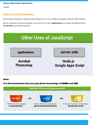 Infographic Tutorialspoint Javascript