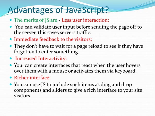Java Script Ppt Free Download