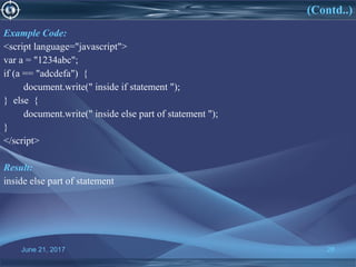 Javascript | PPT