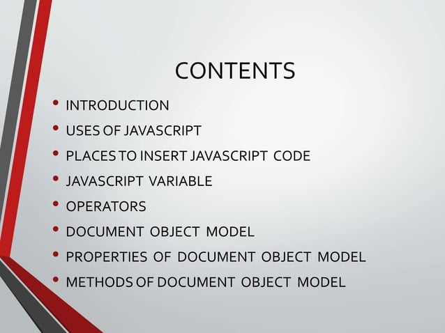 Javascript | PPT