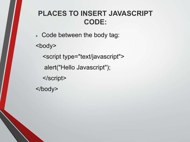 Javascript | PPT