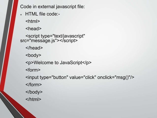 Javascript | PPT
