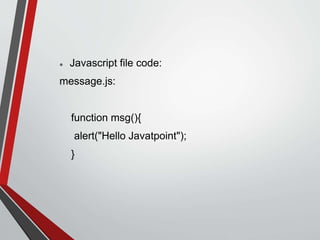 Javascript | PPT