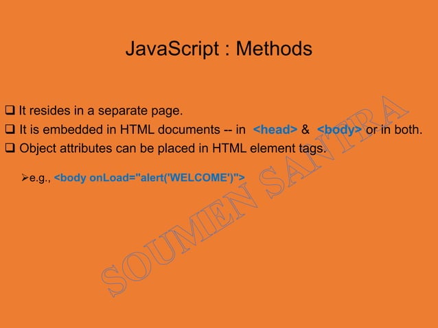 JavaScript with Syntax & Implementation | PPTX