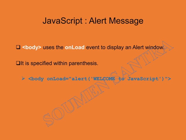 JavaScript with Syntax & Implementation | PPTX