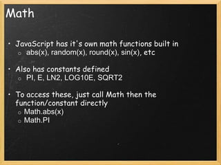 Java script | PPT