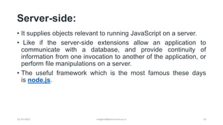 Introduction to JavaScript | PPTX