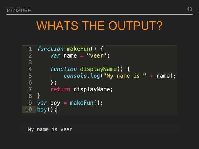 You Don't Know Javascript | PPT