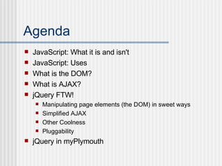 JavaScript: Ajax & DOM Manipulation | PPT