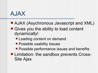 JavaScript: Ajax & DOM Manipulation | PPT