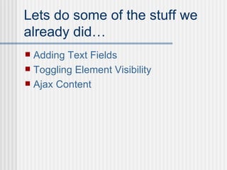 JavaScript: Ajax & DOM Manipulation | PPT