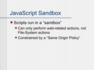 JavaScript: Ajax & DOM Manipulation | PPT