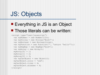 JavaScript: Ajax & DOM Manipulation | PPT