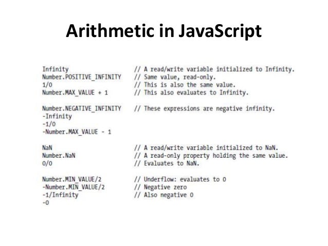 35 Javascript Arithmetic Operators Program - Javascript Nerd Answer