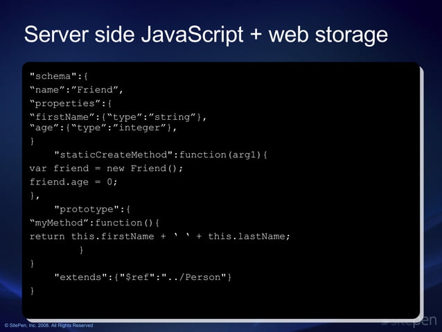 Java Script Based Client Server Webapps 2 Ppt