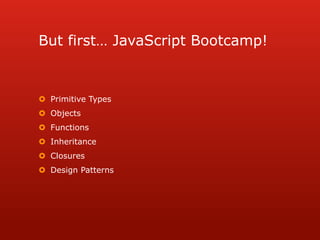 JavaScript Bootcamp | PPT