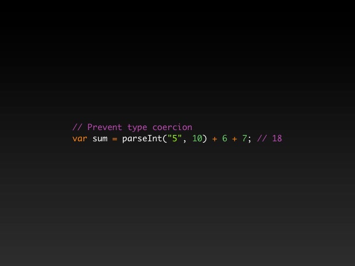 String Number Boolean Null Undeﬁned