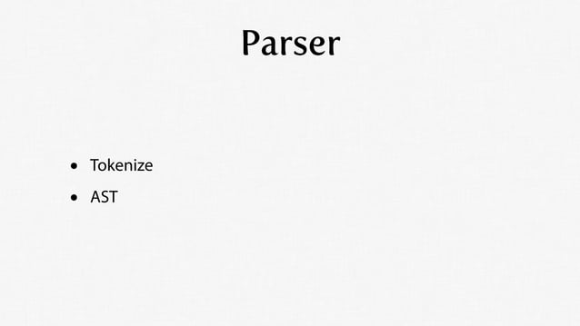 Javascript engine performance | PPT