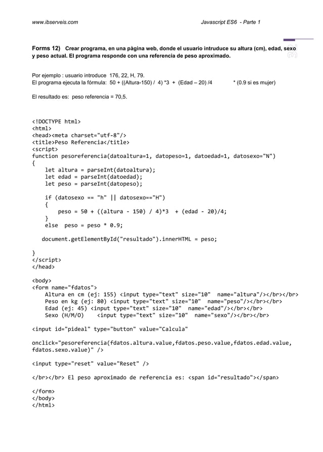 Javascript Es6 Ejercicios Resueltos Parte 1 