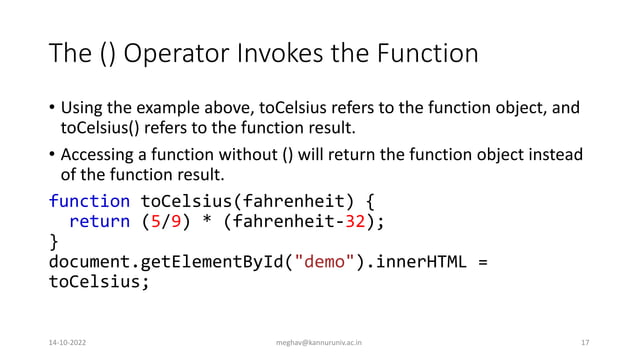JavaScript- Functions and arrays.pptx