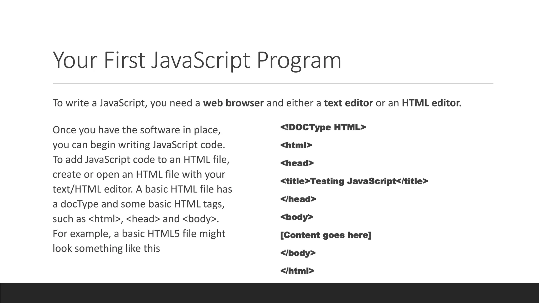 JavaScript - Getting Started.pptx