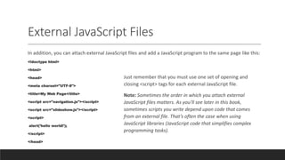 JavaScript - Getting Started.pptx