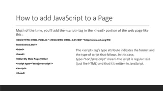 JavaScript - Getting Started.pptx