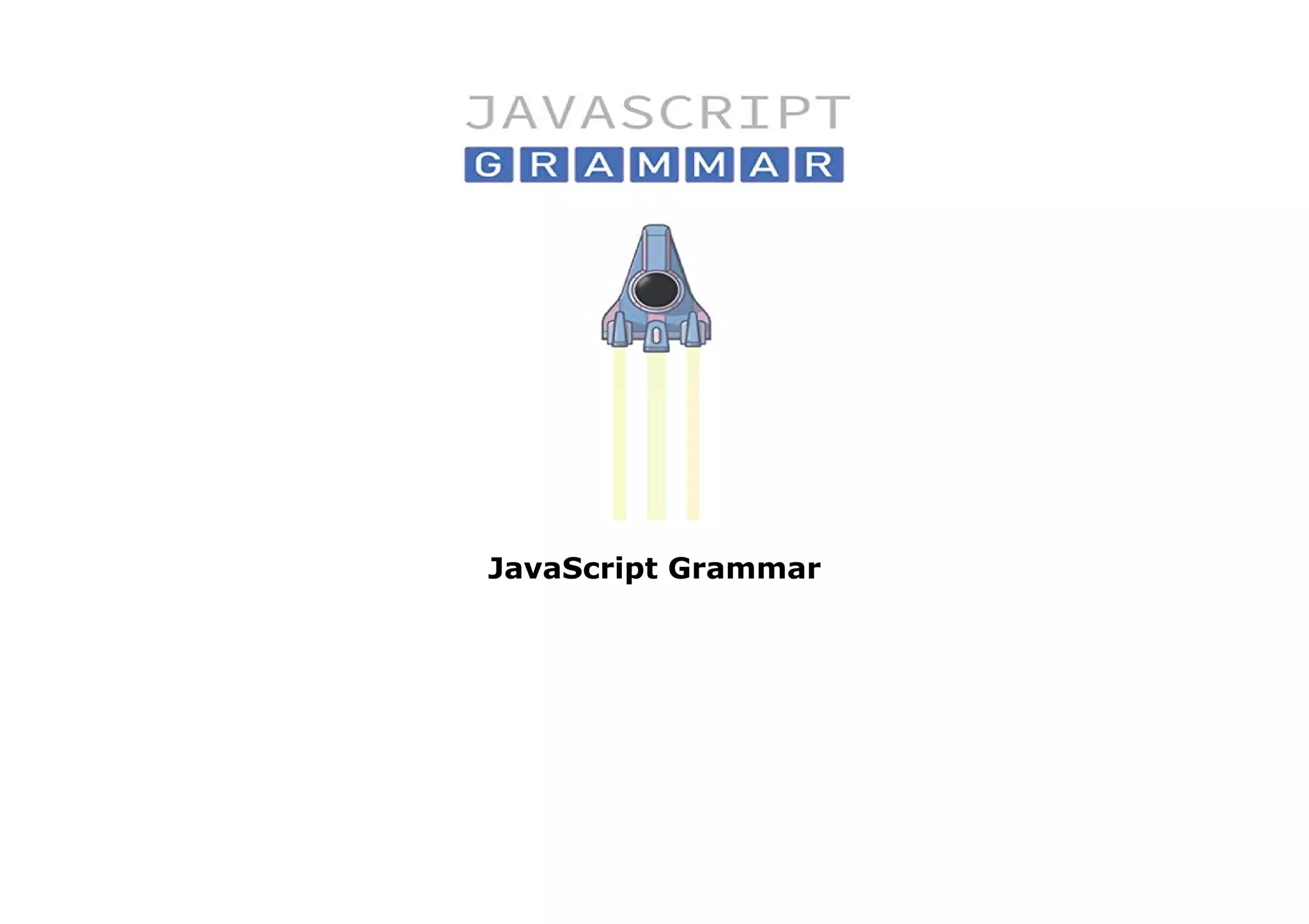 JavaScript Grammar | PDF