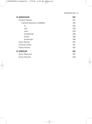 +Javascript Icindekiler | PDF