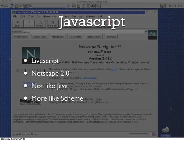 Javascript in the cloud | PPT