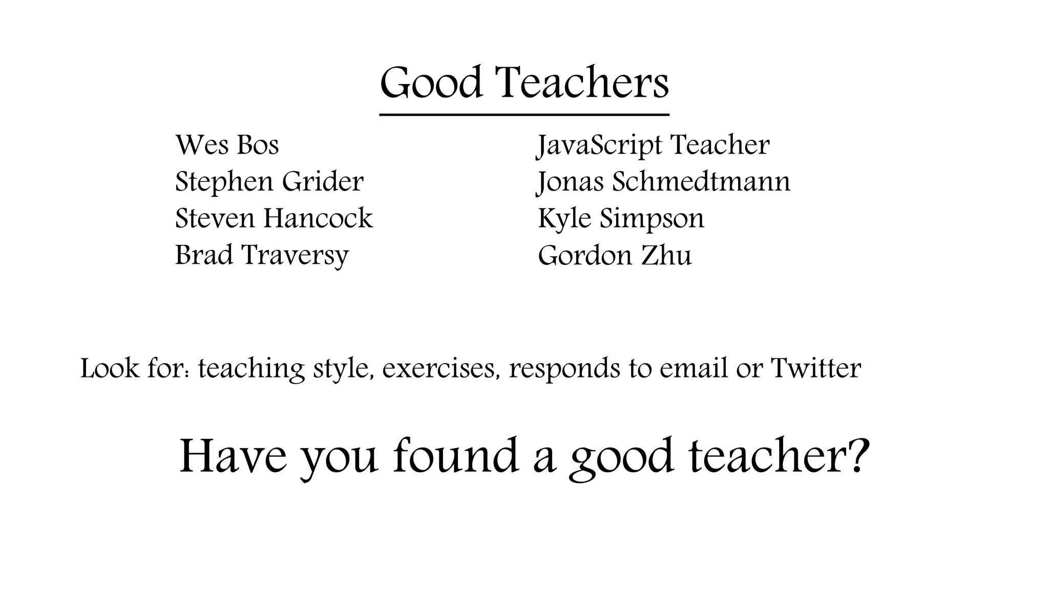 Resources For Learning Javascript Ppt 2940