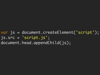 All you need to know about JavaScript loading and execution in the ...