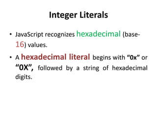 Javascript - Numbers | PPTX | Programming Languages | Computing