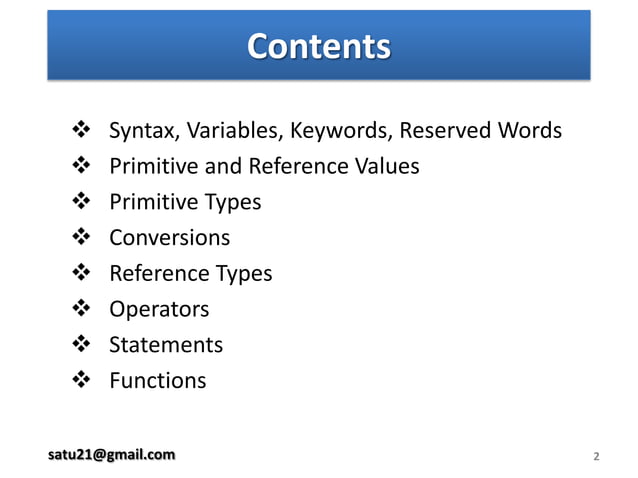 JavaScript – ECMAScript Basics By Satyen | PPT
